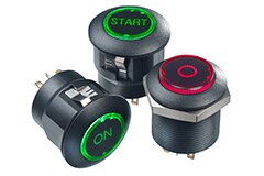 FD Series Pushbutton Switches - APEM | DigiKey